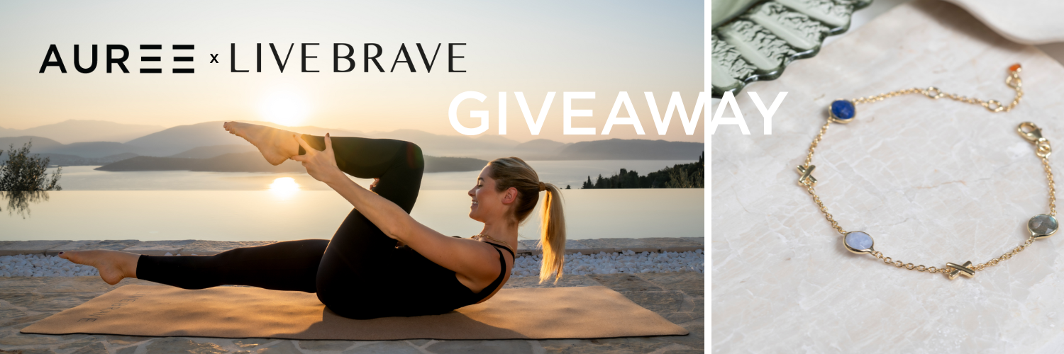 Exclusive Giveaway with Auree x LIVE BRAVE