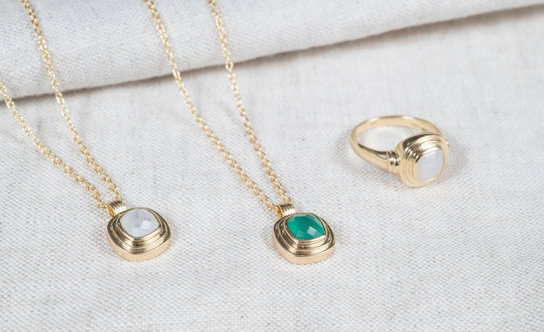 California Collection - Gold Plated Gemstone Jewellery | Auree Jewellery