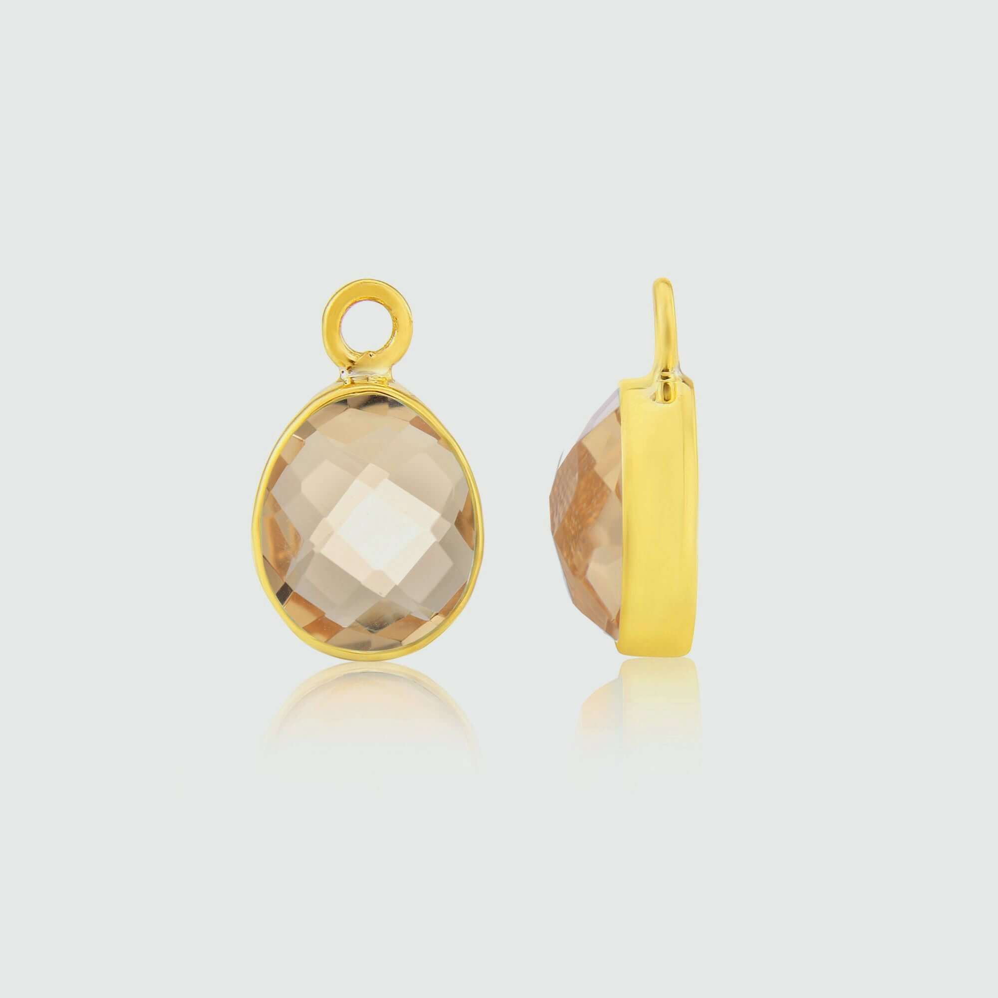 Manhattan Gold & Interchangeable Gemstones | Auree Jewellery