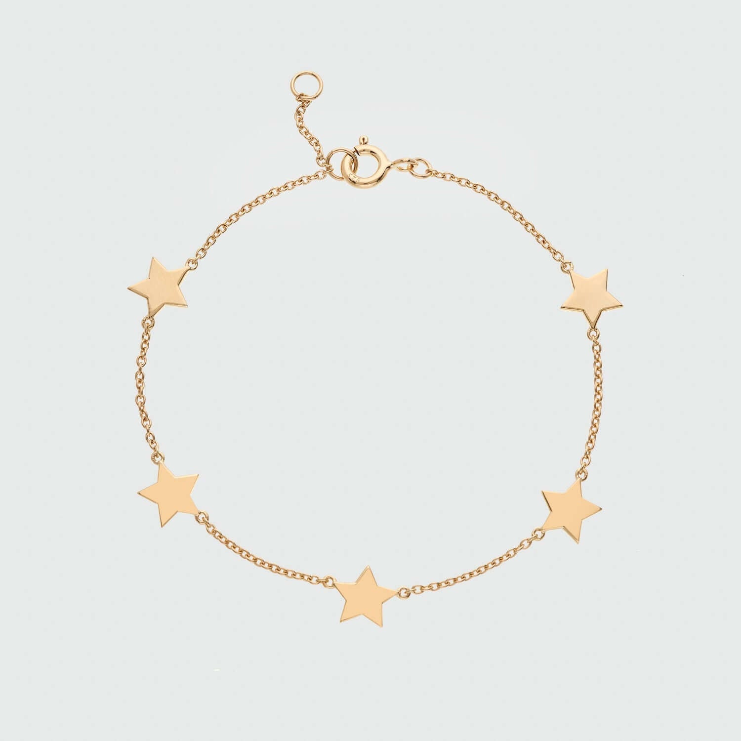 Star Bracelet, Celestial Stars Bracelet, 18ct Gold on Silver, Women's ...
