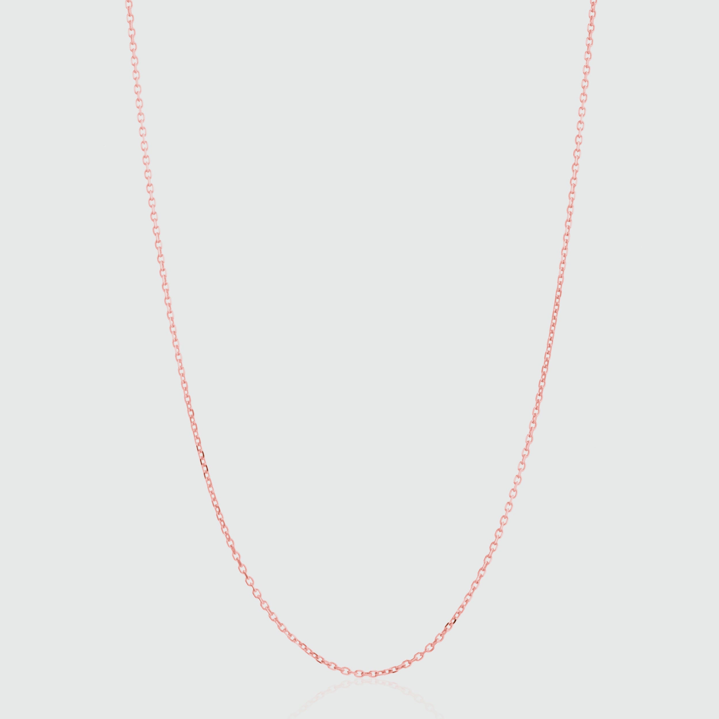 Fine Rose Gold Chain | 9ct Rose Gold | Auree Jewellery