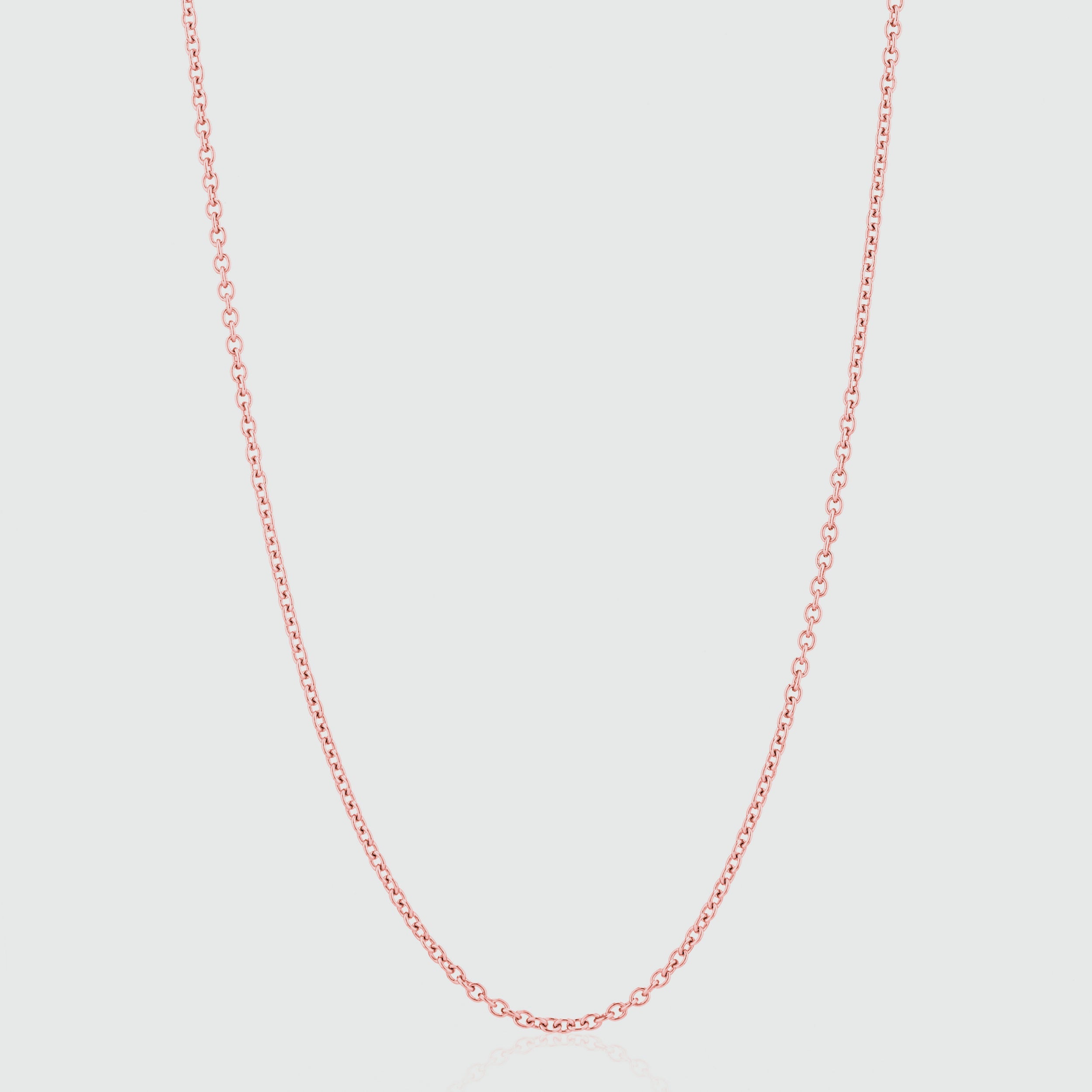 Medium Rose Gold Chain | 9ct Rose Gold | Auree Jewellery